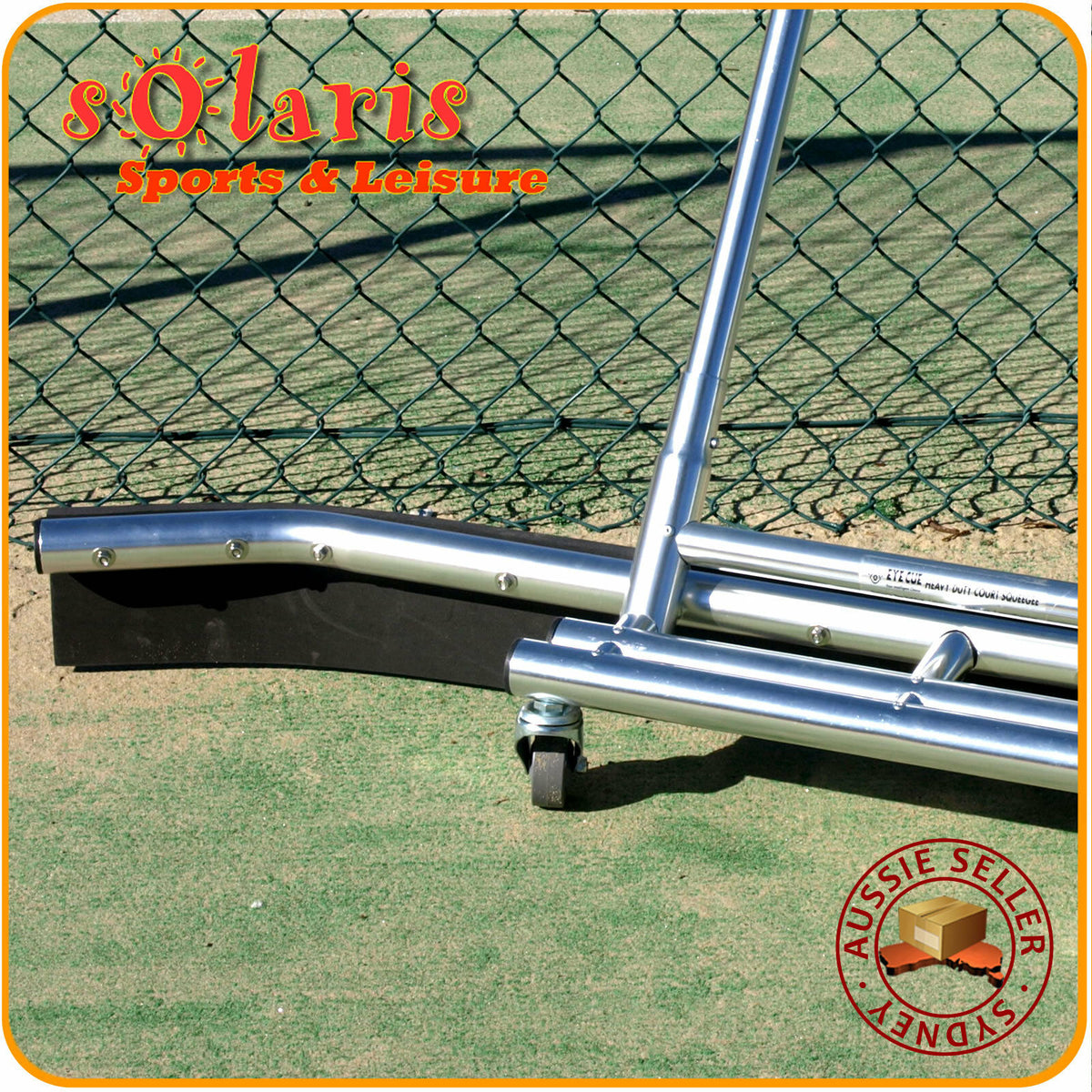 Heavy Duty Tennis Court Squeegee Water Sweeper Surface Dryer Rain Shut ...