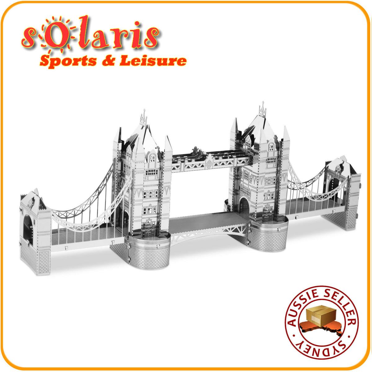 Fascinations Metal Earth London Tower Bridge 3D Miniature Landmark Mod ...