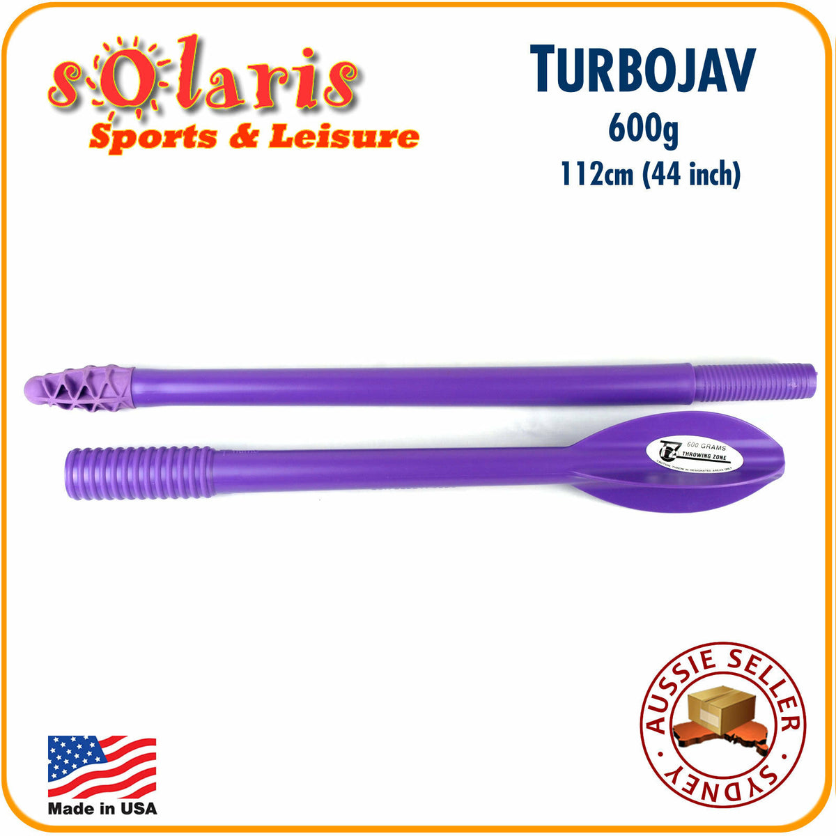 600g TURBOJAV Javelin Throw Training Aid – Solaris Sports & Leisure