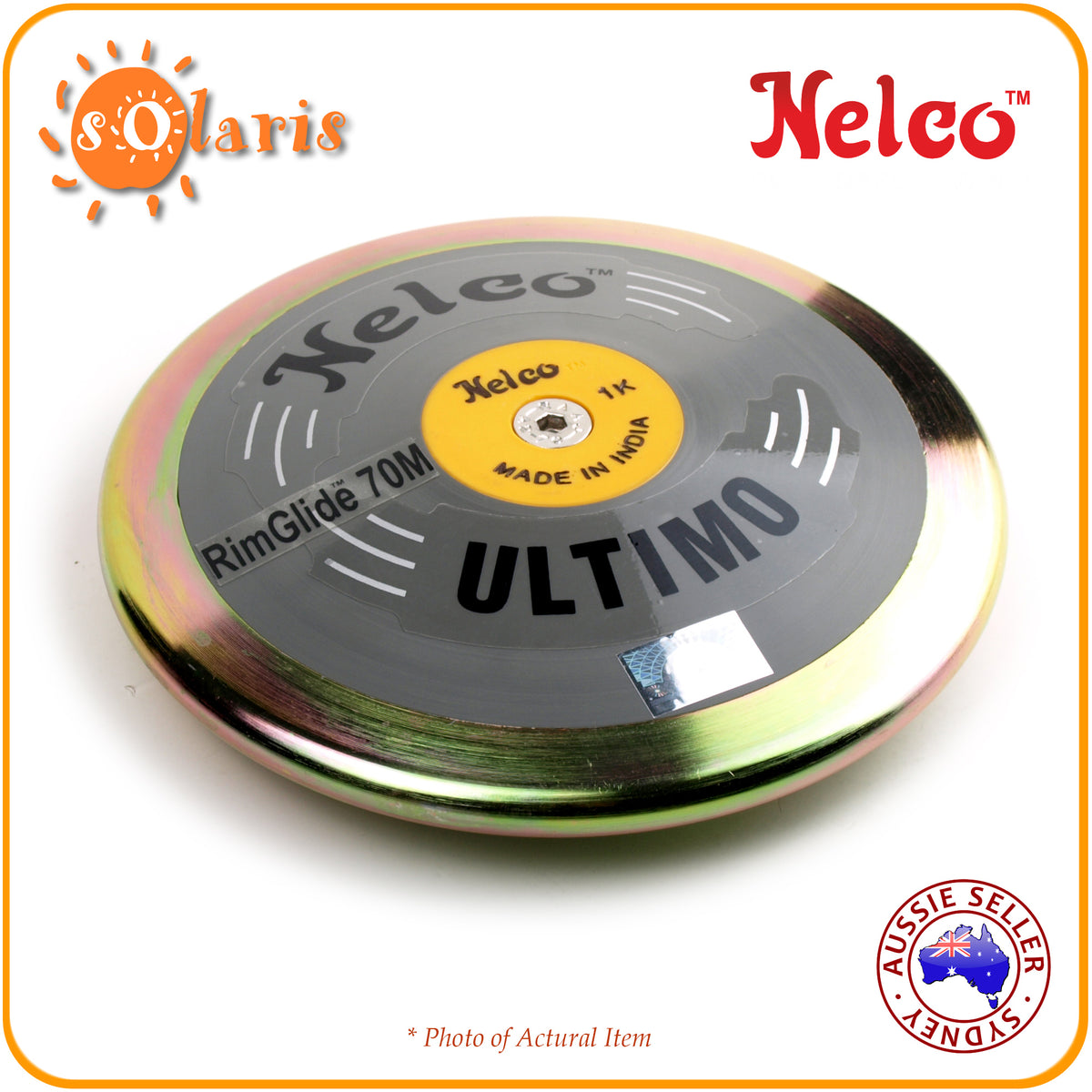 NELCO SUPER SPIN ULTIMO High Performance Discus - RimGlide 70M ...